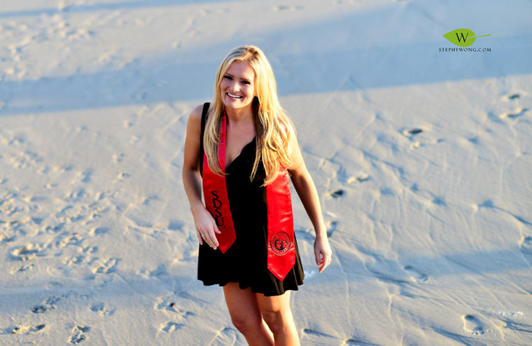 Sarah Graduation Portrait Teasers – La Jolla Windansea