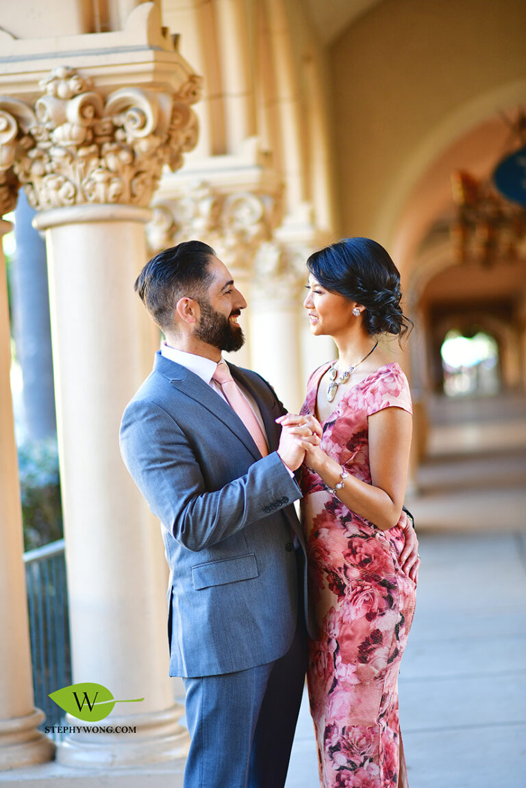 Annie + Laith Engagement Teasers – Balboa Park