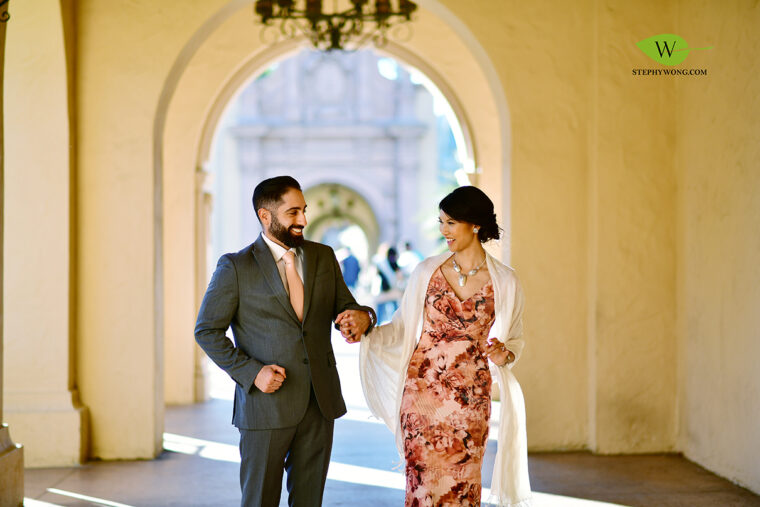 Annie + Laith Engagement Teasers – Balboa Park