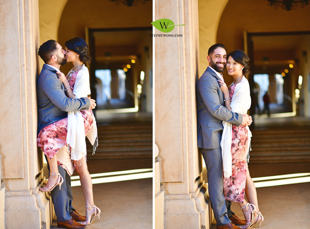 Annie + Laith Engagement Teasers – Balboa Park