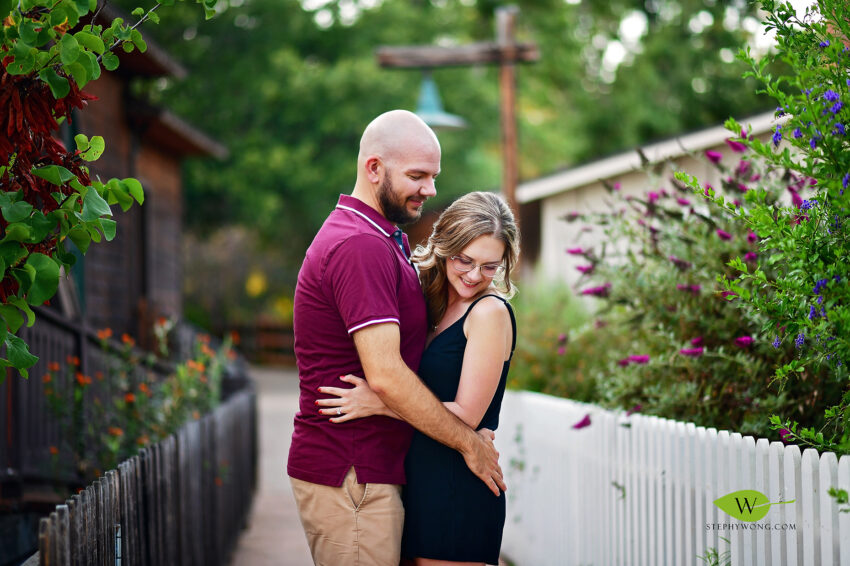 Melissa + Michael Engagement Teasers – Old Poway Railroad Park